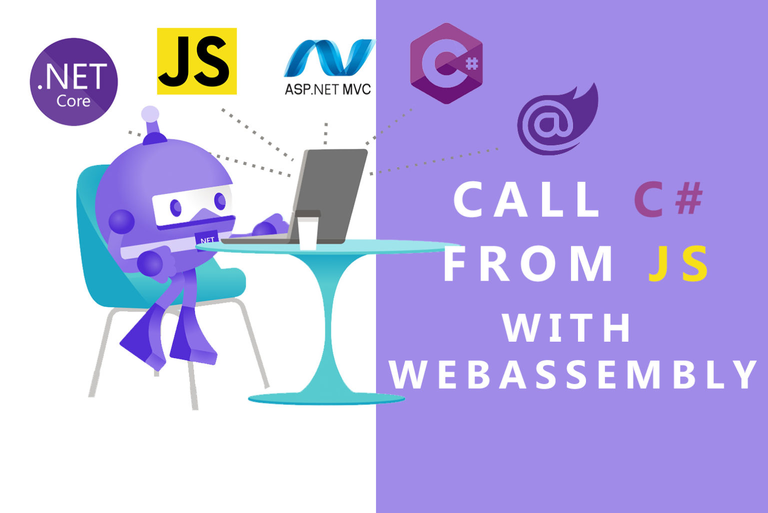 How to call C# (WebAssembly) with JavaScript in ASP.NET MVC - Software Particles