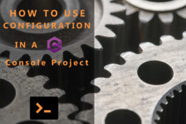 How to use Configuration in a C# Console Project - Software Particles