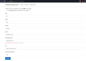 How to Implement Server and Client Side Validations in ASP.NET Core MVC and Razor Pages ...