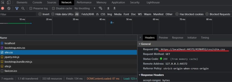 What is Cache Busting with complete implementation in ASP.NET Core - Software Particles