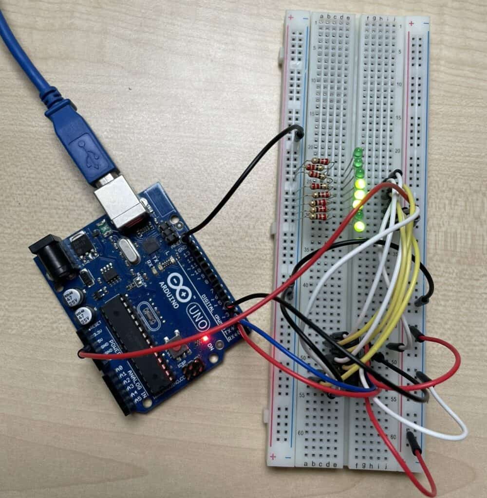 Use 74HC595 Shift Register With Arduino - Software Particles