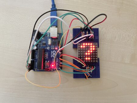 Learn How an 8×8 LED Display Works and How to Control it Using an ...