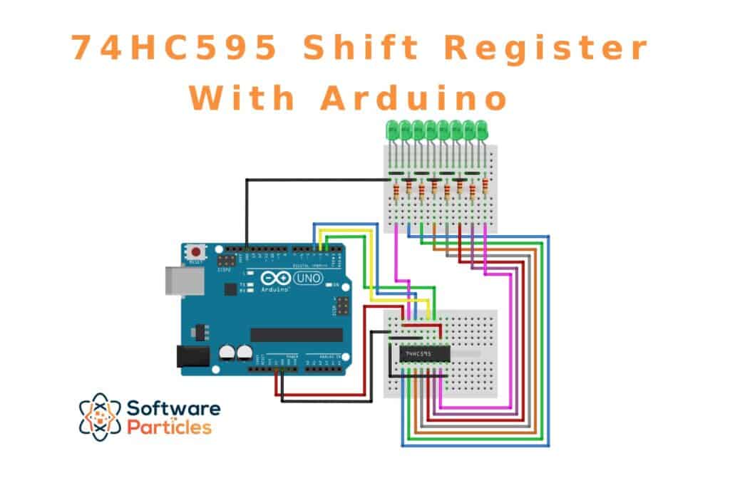 Use 74hc595 Shift Register With Arduino Software Particles