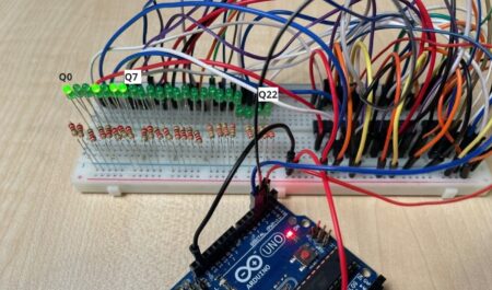 How To Connect 74HC595 Shift Register In Series and Control Multiple ...